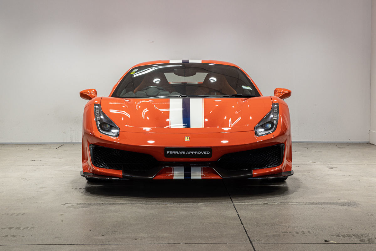 ferrari 488 orange
