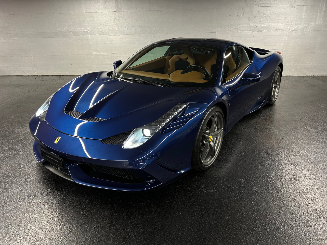 Ferrari 458 Especial Azul View Ferrari 458 Speciale A Huge