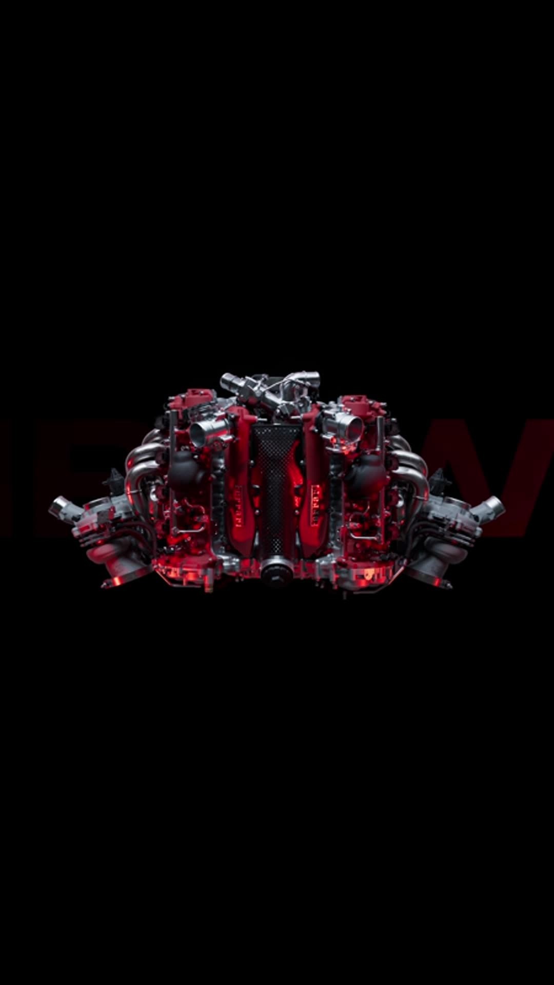 ferrari testarossa engine type