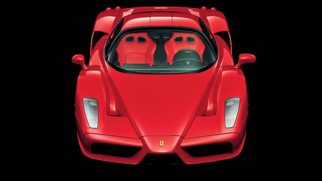 Red Enzo Ferrari Wallpaper
